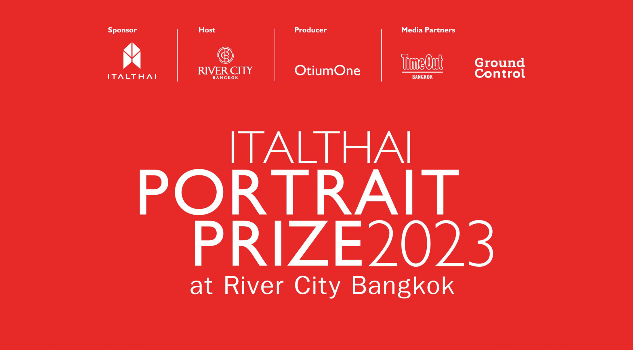 Italthai Portrait Prize 2023 — RIVER CITY BANGKOK