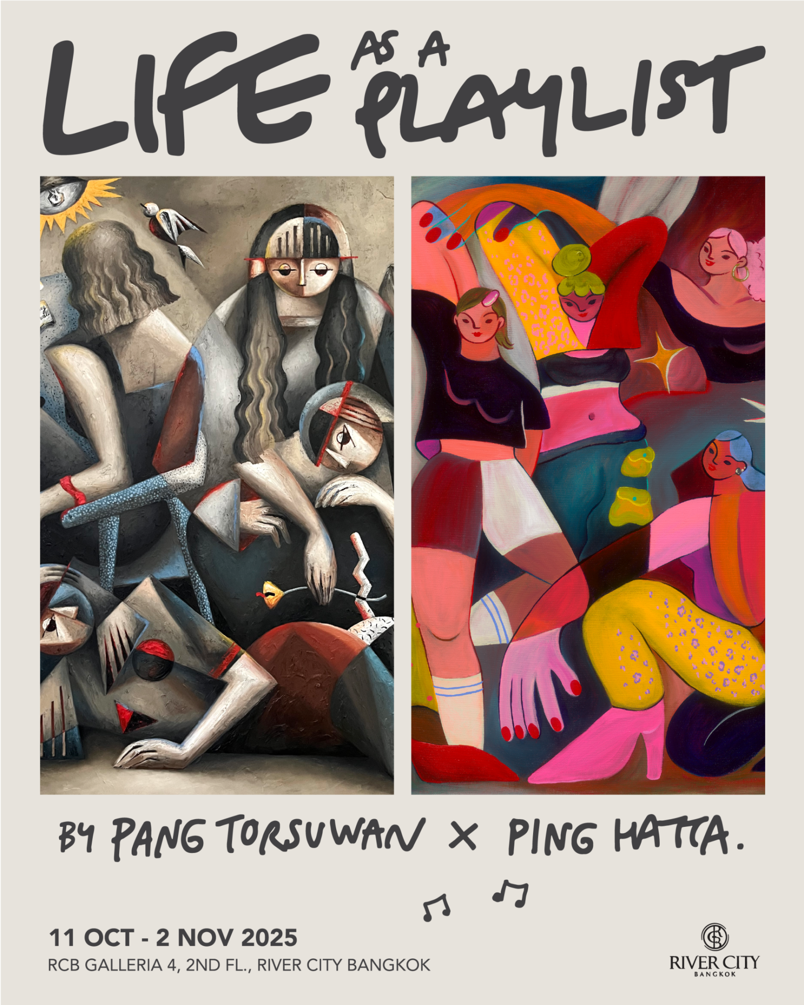 Life as a playlist — RIVER CITY BANGKOK