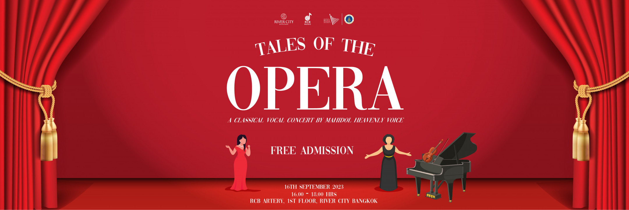 RCB Music: Tales of the Opera — RIVER CITY BANGKOK